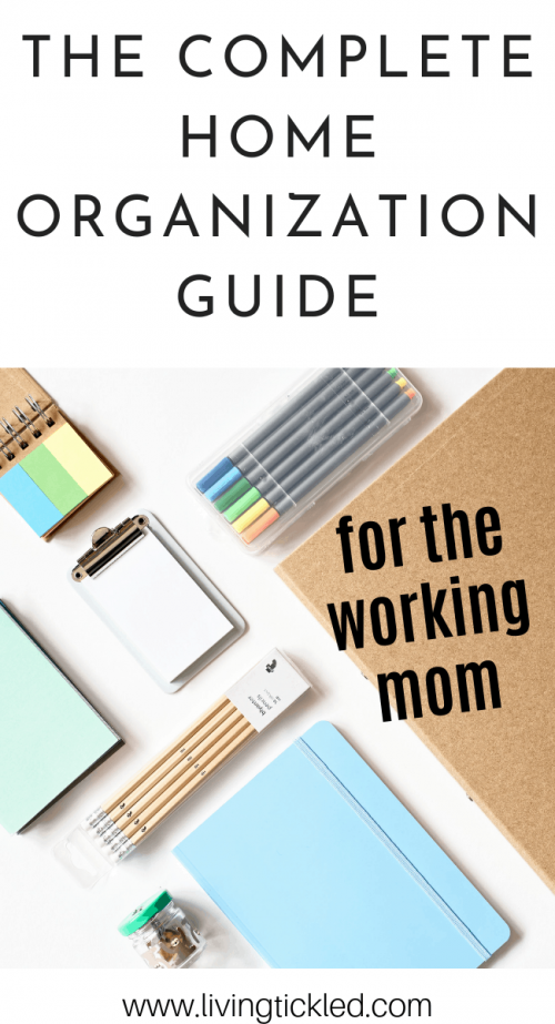 Ultimate Guide of Organizational Resources for the Working Mom