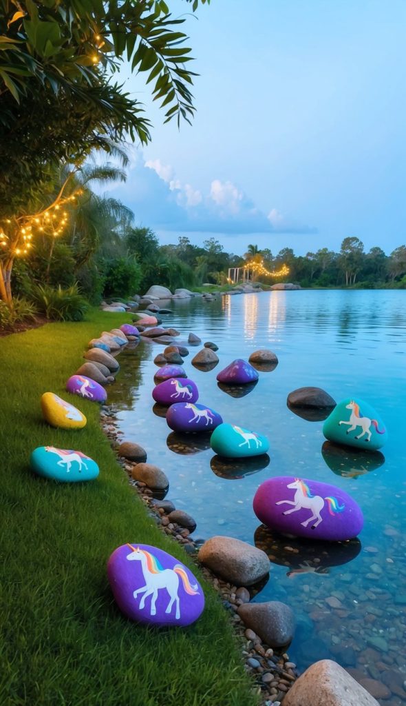 23 Unicorn Painted Rock Ideas for Whimsical DIY Crafts - Living Tickled