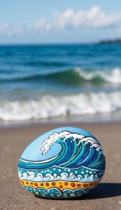 19 Nature Painted Rock Ideas for Outdoor Decor Inspiration - Living Tickled