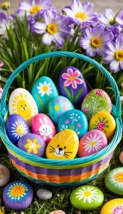 23 Fun Easter Painted Rock Ideas for Festive Spring Decor - Living Tickled