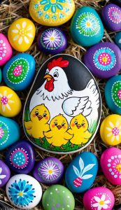23 Fun Easter Painted Rock Ideas for Festive Spring Decor - Living Tickled