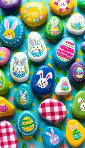 23 Fun Easter Painted Rock Ideas for Festive Spring Decor - Living Tickled