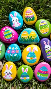 23 Fun Easter Painted Rock Ideas for Festive Spring Decor - Living Tickled