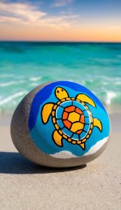39 Turtle Painted Rock Ideas for Fun and Relaxation - Living Tickled