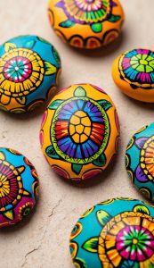 39 Turtle Painted Rock Ideas for Fun and Relaxation - Living Tickled