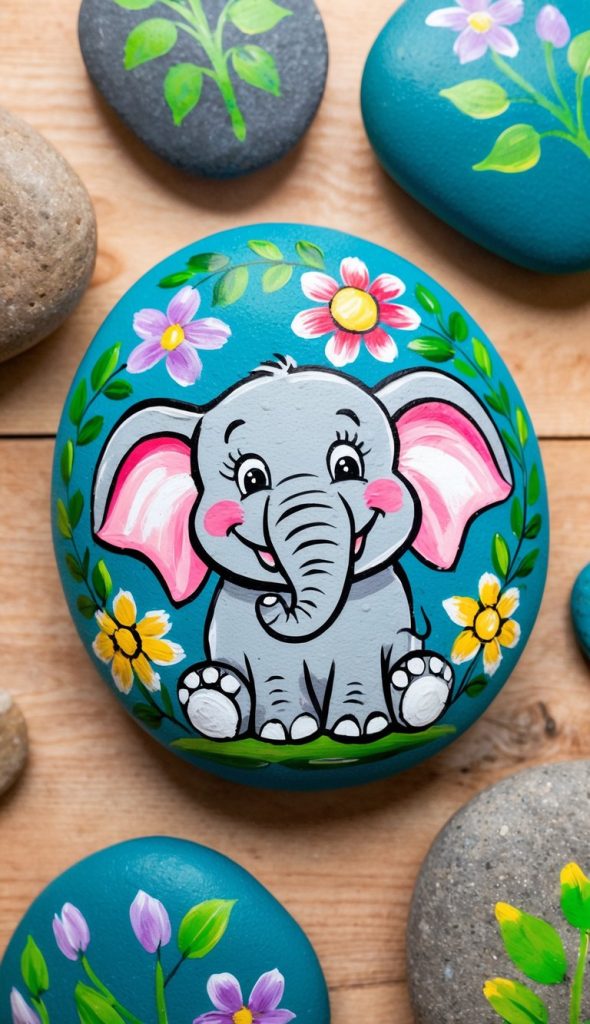 37 Easy Animal Painted Rock Ideas for Beginner-Friendly Crafts - Living ...