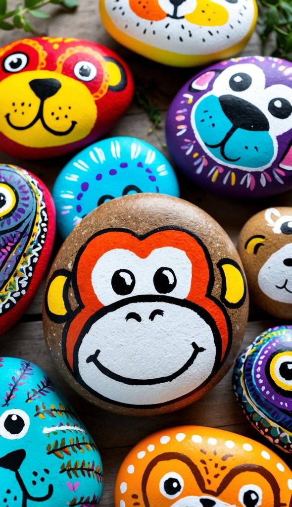 37 Easy Animal Painted Rock Ideas for Beginner-Friendly Crafts - Living ...