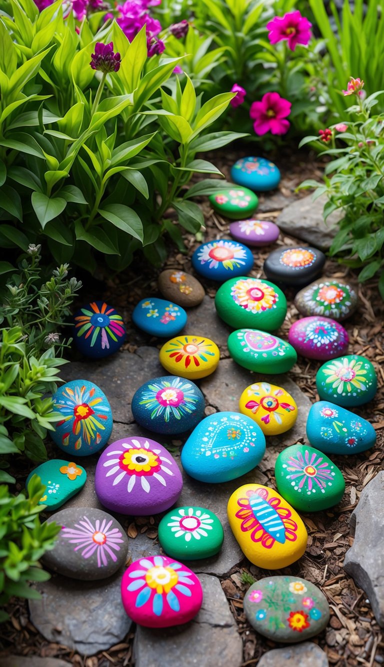 29 Charming Garden Painted Rock Ideas for DIY Outdoor Decor - Living ...