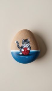 29 Cat Painted Rock Ideas: Purr-fect Designs for Your Home