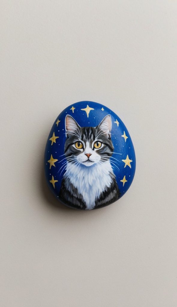 29 Cat Painted Rock Ideas: Purr-fect Designs for Your Home