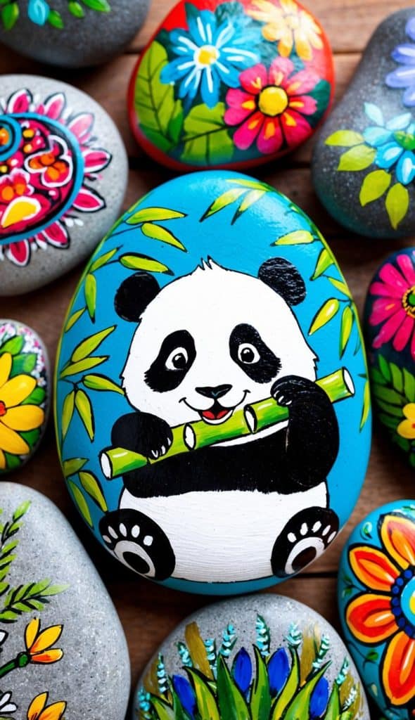 29 Charming Garden Painted Rock Ideas for DIY Outdoor Decor - Living ...