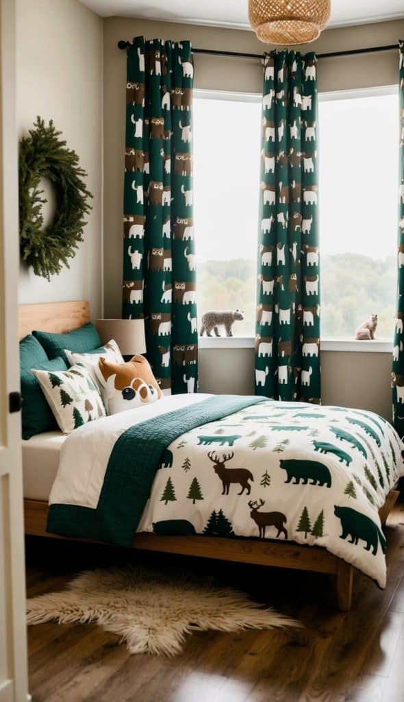 19 Woodland Animal Bedroom Decor Ideas for Kids: Cozy Forest-Inspired ...