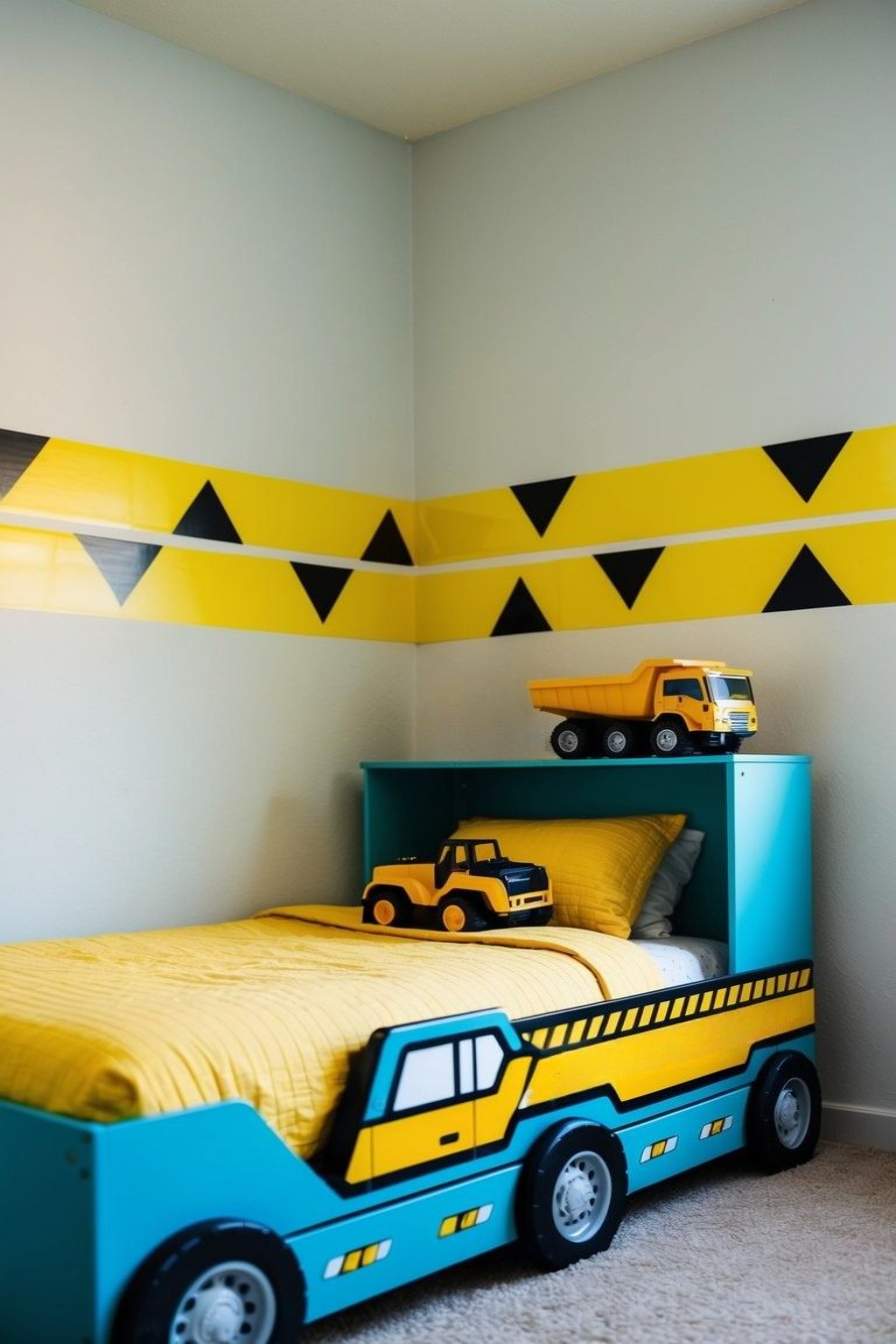 20 Construction-Themed Bedroom Decor Ideas for Kids: Building Dreams ...