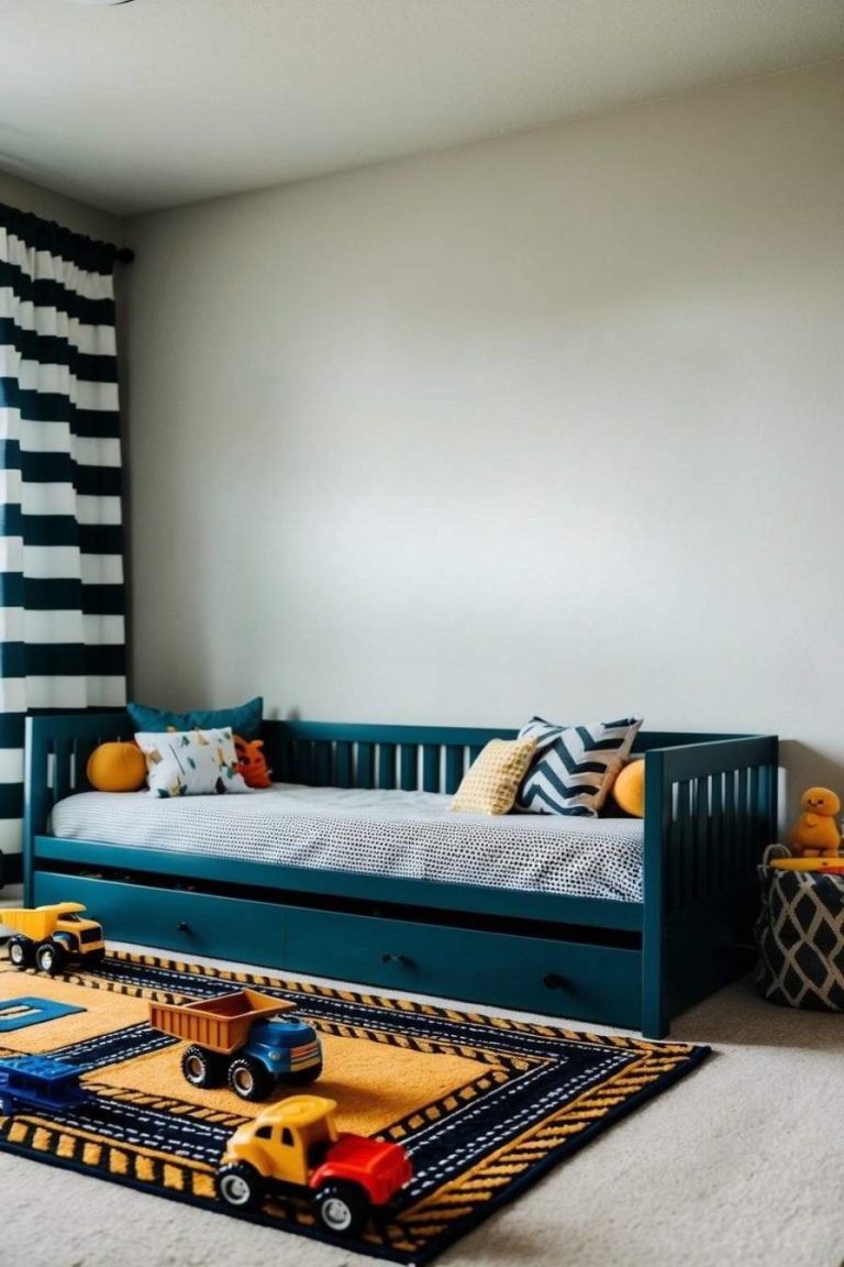 20 Construction-Themed Bedroom Decor Ideas for Kids: Building Dreams ...