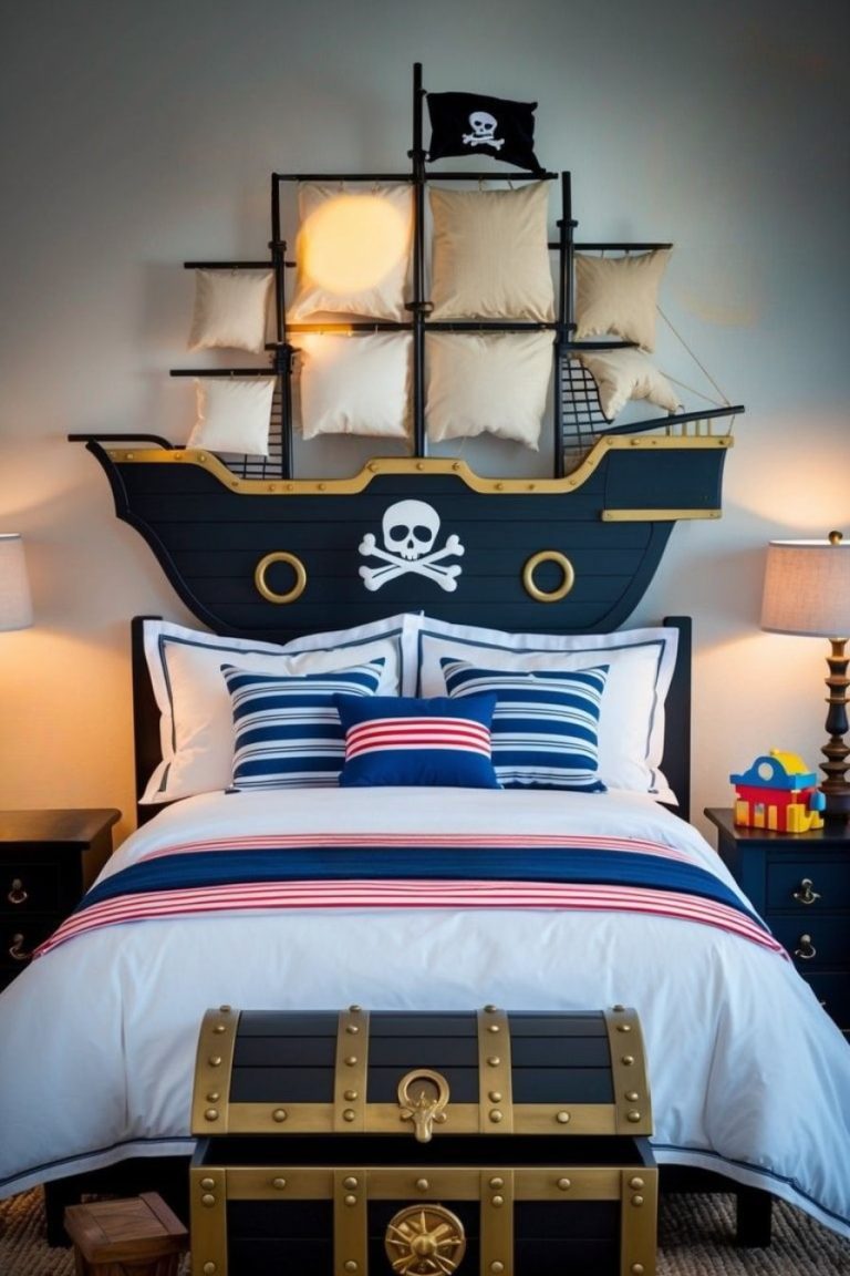 20 Pirate Bedroom Decor Ideas for Kids: Transform Your Little Buccaneer ...