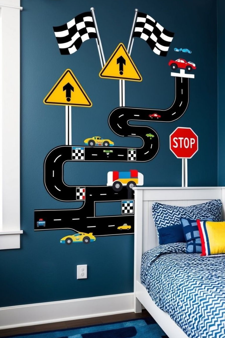 19 Car-Themed Bedroom Decor Ideas for Kids: Rev Up Your Child's Room ...