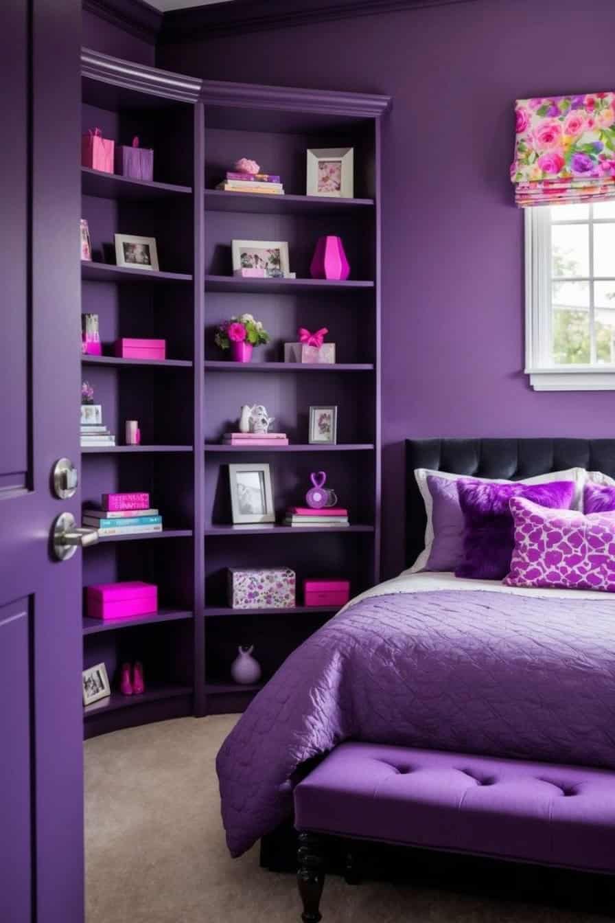 19 Girls' Purple Bedroom Ideas: Charming and Vibrant Spaces for Young ...