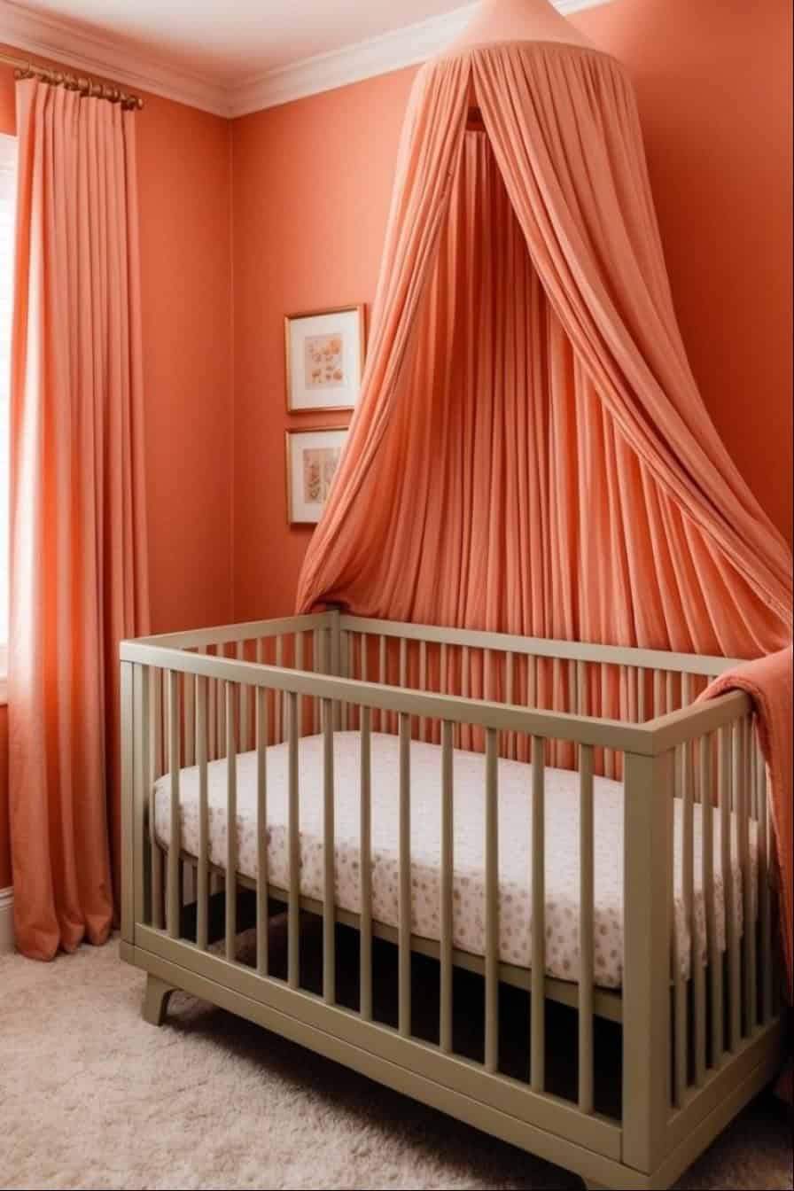 20 Coral Nursery Ideas: Cheerful Peach-Toned Designs for Your Baby's Room