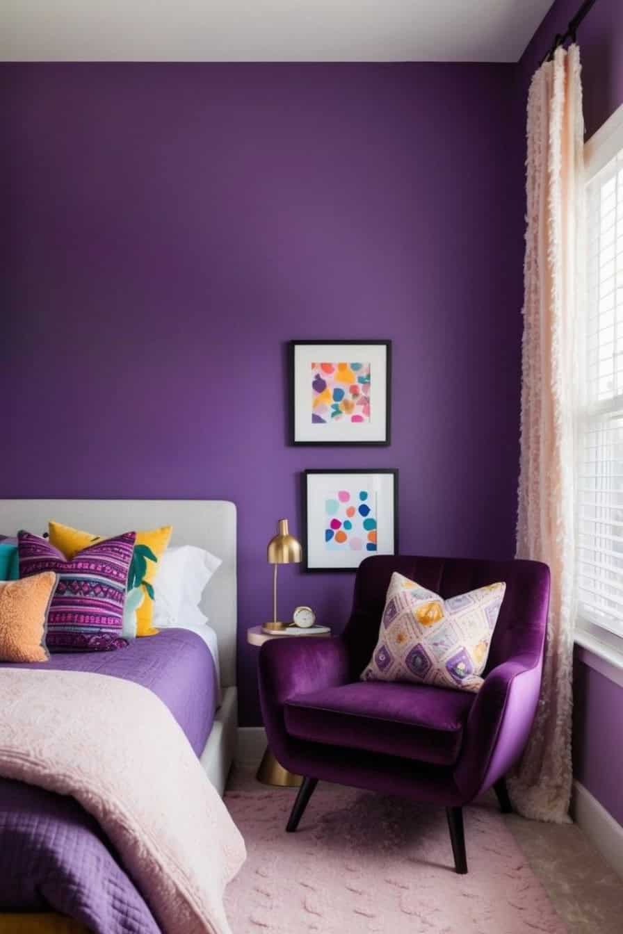 19 Girls' Purple Bedroom Ideas: Charming and Vibrant Spaces for Young ...