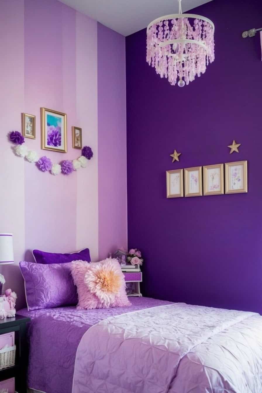 19 Girls' Purple Bedroom Ideas: Charming and Vibrant Spaces for Young ...
