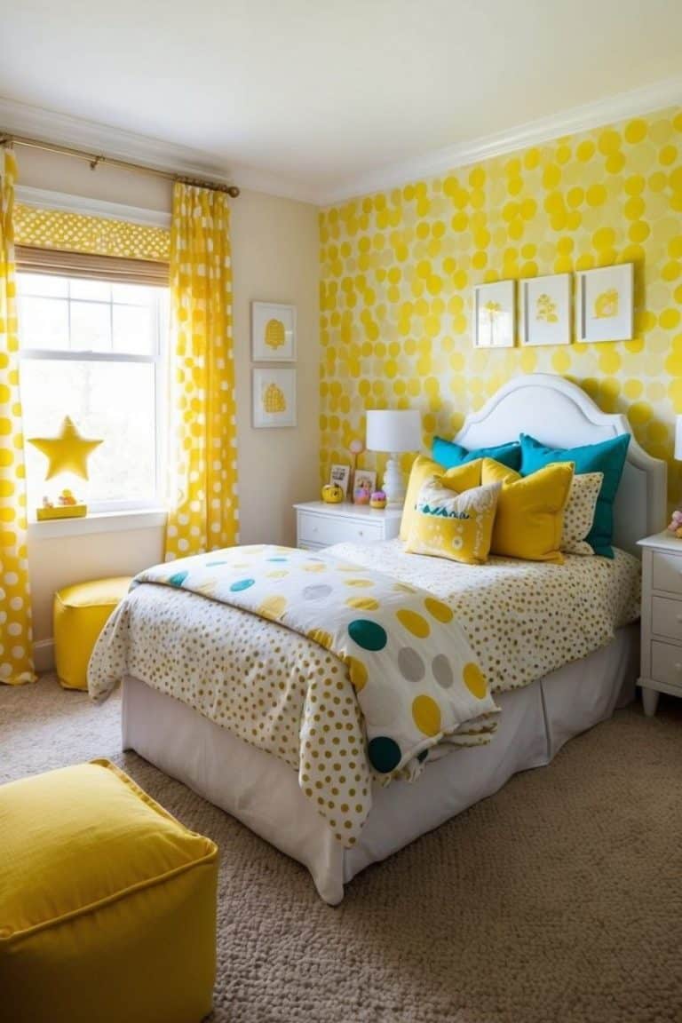 16 Yellow Kids' Bedroom Ideas: Cheerful Designs for Sunny Spaces