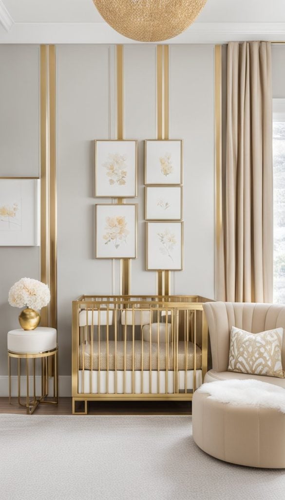 19 Gold Nursery Ideas: Glamorous Touches for Your Baby's Luxurious Room