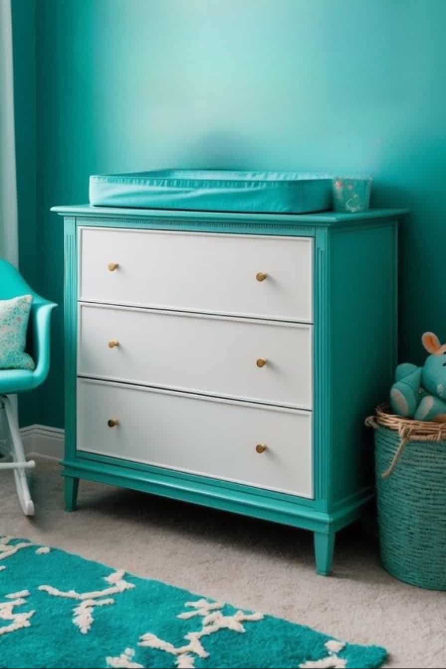 39 Teal Nursery Ideas: Enchanting Color Schemes for Your Baby's Paradise