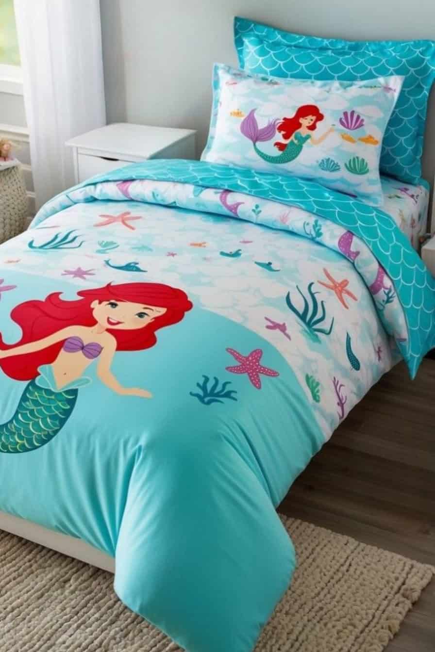 20 Mermaid Bedroom Decor Ideas for Kids: Create a Magical Underwater Oasis