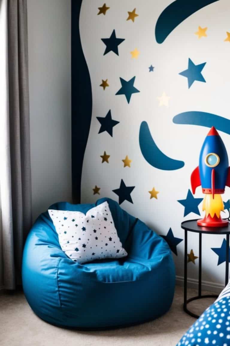 30 Space-Themed Bedroom Decor Ideas for Kids: Blast Off to Dreamy ...