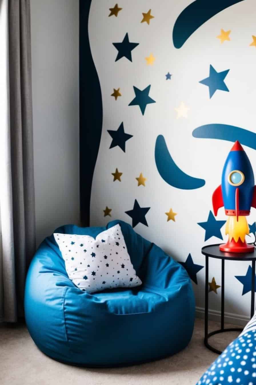 30 Space-Themed Bedroom Decor Ideas for Kids: Blast Off to Dreamy ...