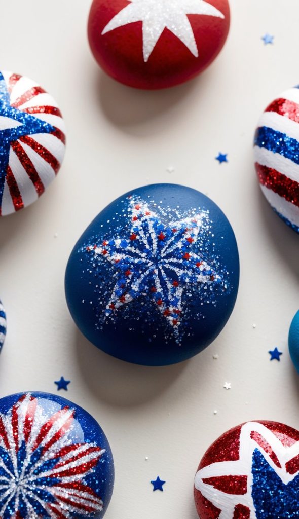 17 4th of July Painted Rock Ideas: Creative Patriotic Designs for ...