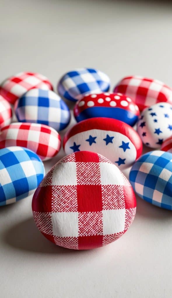 17 4th of July Painted Rock Ideas: Creative Patriotic Designs for ...
