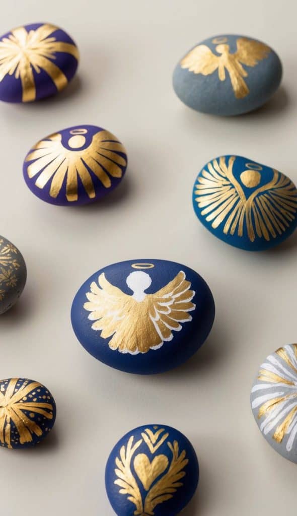 26 Angel Painted Rock Ideas: Heavenly Designs to Inspire Your Creative ...