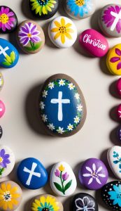 24 Christian Painted Rock Ideas to Share God’s Love - Living Tickled