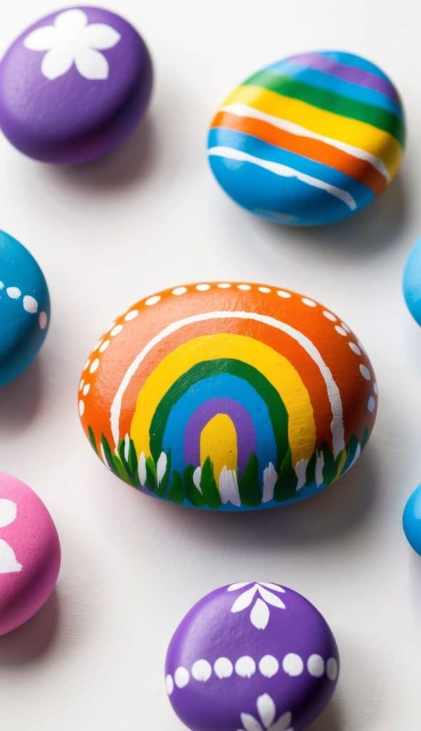 27 Easter Egg Painted Rock Ideas: Fun and Festive Designs for Your ...