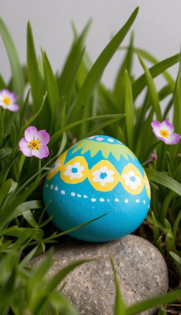 27 Easter Egg Painted Rock Ideas: Fun and Festive Designs for Your ...