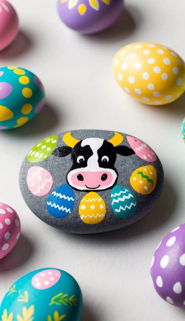 27 Easter Egg Painted Rock Ideas: Fun and Festive Designs for Your ...