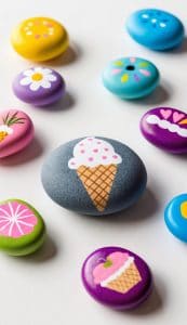 28 Food Painted Rock Ideas: Creative Designs for Yummy Rock Art Fun ...