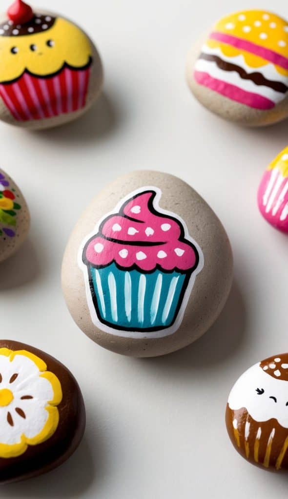 28 Food Painted Rock Ideas: Creative Designs for Yummy Rock Art Fun ...