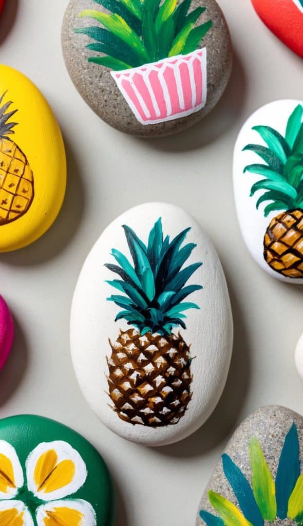 28 Food Painted Rock Ideas: Creative Designs for Yummy Rock Art Fun ...