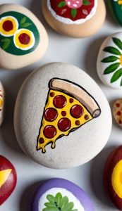 28 Food Painted Rock Ideas: Creative Designs for Yummy Rock Art Fun ...