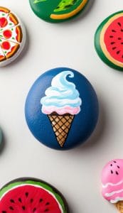 28 Food Painted Rock Ideas: Creative Designs for Yummy Rock Art Fun ...
