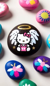 29 Hello Kitty Painted Rock Ideas: Adorable DIY Crafts for Kawaii ...