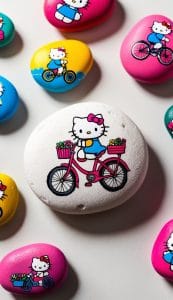29 Hello Kitty Painted Rock Ideas: Adorable DIY Crafts for Kawaii ...