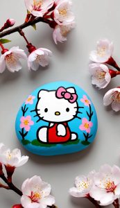 29 Hello Kitty Painted Rock Ideas: Adorable DIY Crafts for Kawaii ...