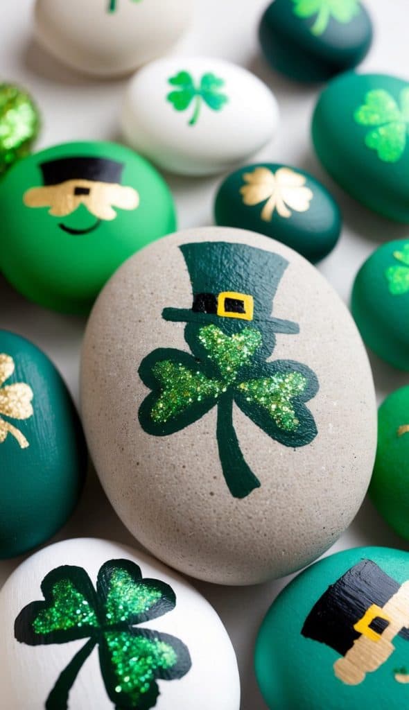 19 St. Patrick's Day Painted Rock Ideas: Fun Irish-Inspired Designs to ...