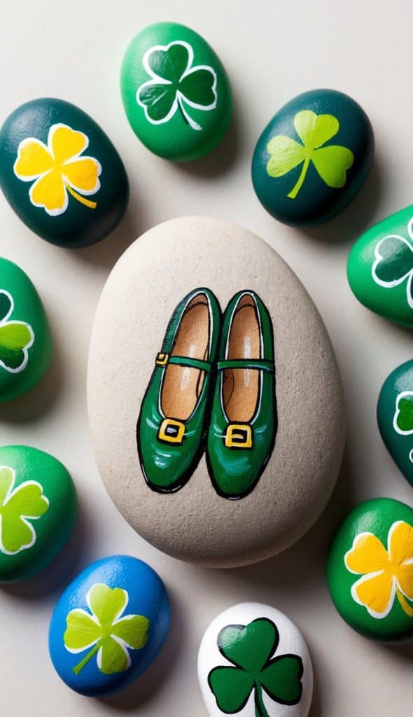 19 St. Patrick's Day Painted Rock Ideas: Fun Irish-Inspired Designs to ...