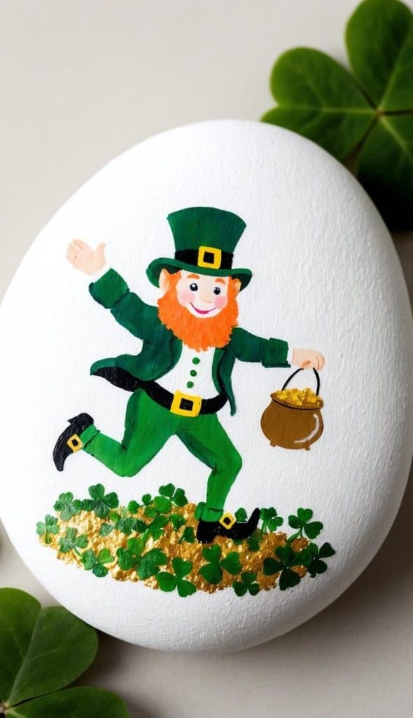 19 St. Patrick's Day Painted Rock Ideas: Fun Irish-Inspired Designs to ...