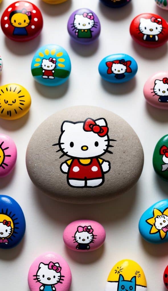 25 Cartoon Painted Rock Ideas: Fun Ways to Create Animated Characters ...