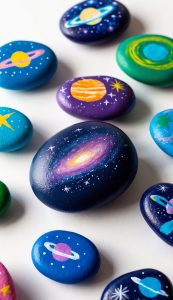 18 Space Painted Rock Ideas: Cosmic Creations That Bring the Universe ...